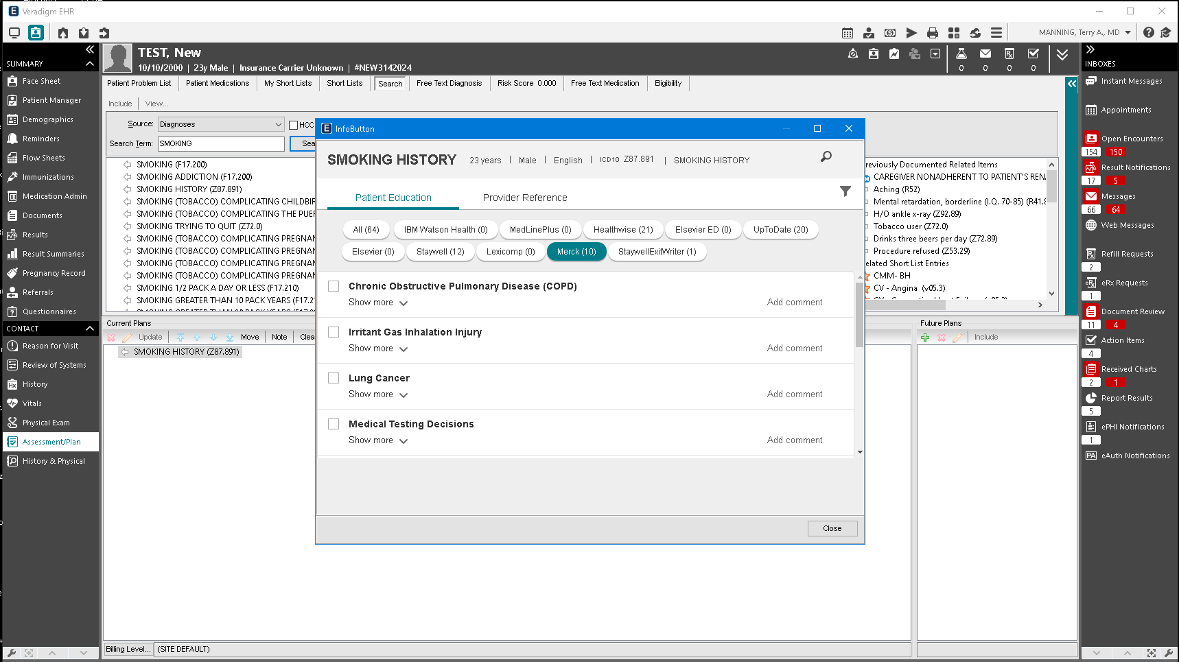 Merck Manuals Infobutton Solution App Expo